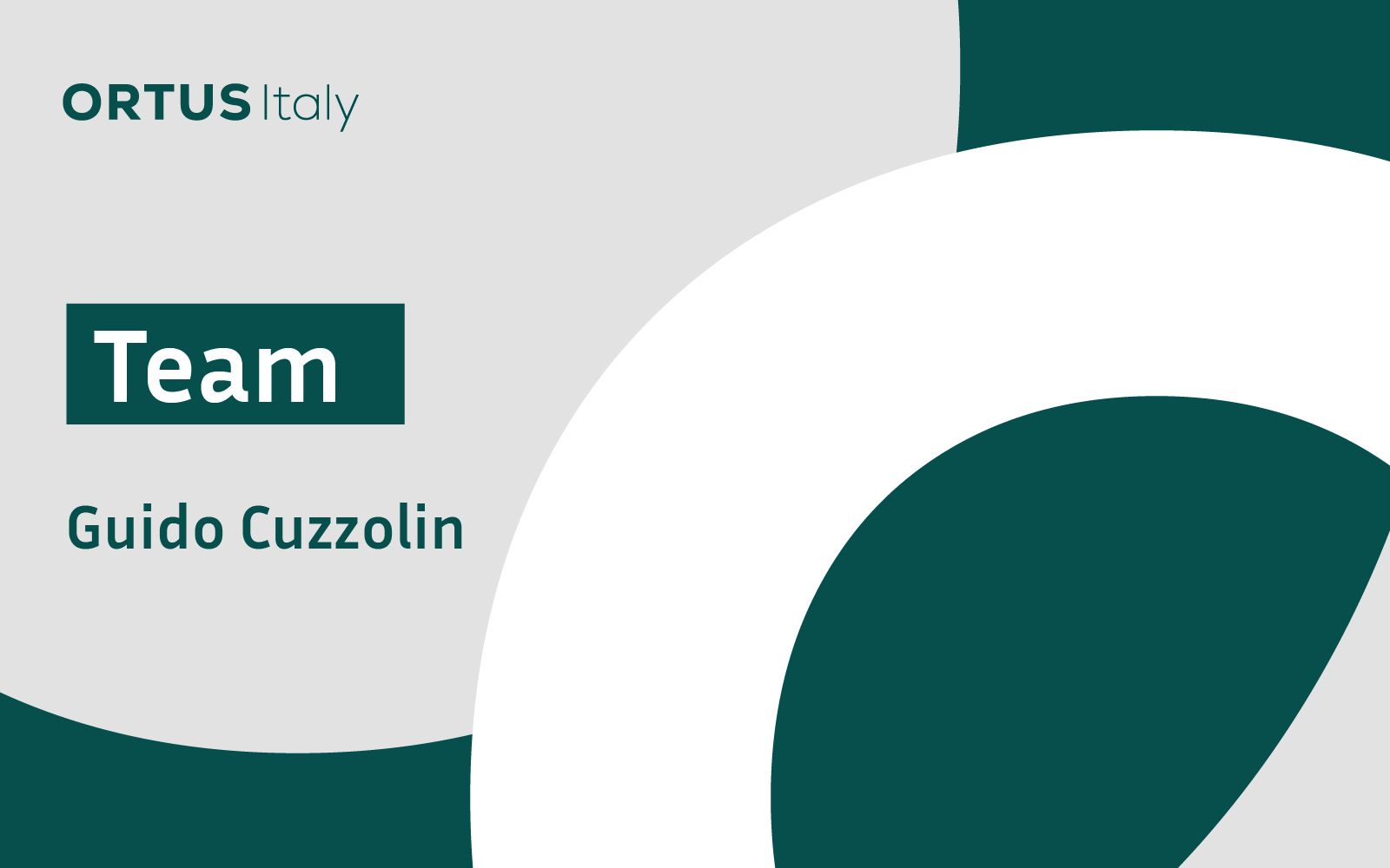 Ortus Italy Team - Guido Cuzzolin - Ortus Italy